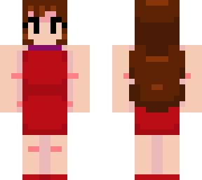 fnf girlfriend | Minecraft Skins