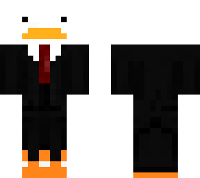 goose in a suit | Minecraft Skins