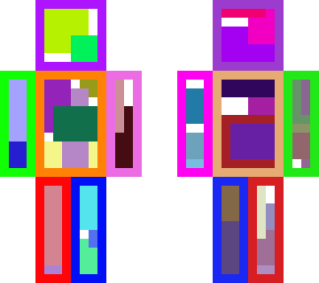 colorful art modern art | Minecraft Skins