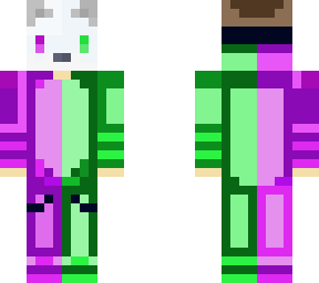 purple fox boy | Minecraft Skins