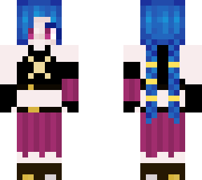 arcane jinx | Minecraft Skin
