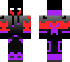 blood enderman | Minecraft Skin