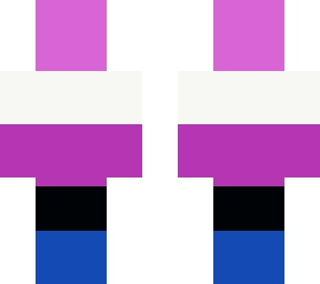 Gender fluid pride | Minecraft Skin