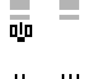 napstablook | Minecraft Skin