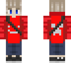 red dream with no mask | Minecraft Skin