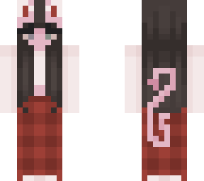 xmas kitty alien | Minecraft Skin