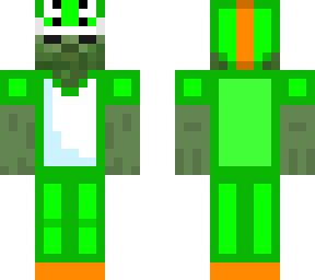 Zombie with Yoshi Armor | Minecraft Skin