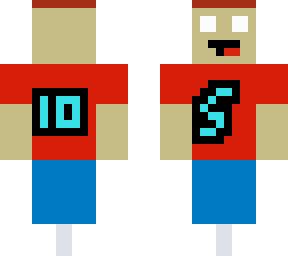 Derp Herobrine | Minecraft Skin