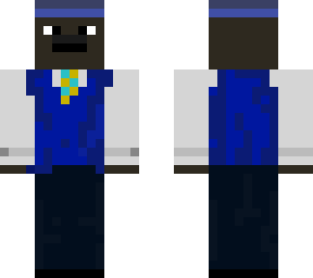 Focus traje con chaleco | Minecraft Skin