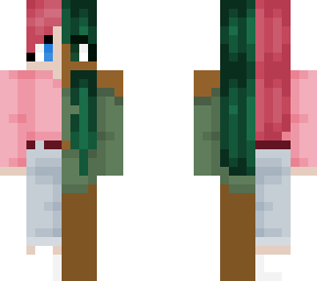 half and half | Minecraft Skin