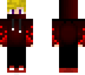 Hoodie cool red | Minecraft Skin