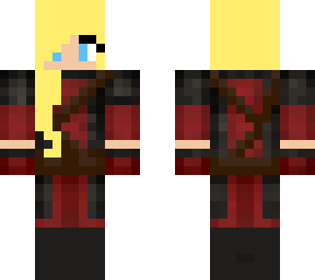 Lady Deadpool | Minecraft Skin