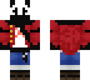 black luffy | Minecraft Skins