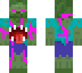 Mutant Zombie Infected | Minecraft Skin