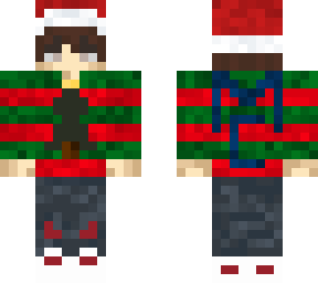 Piko christmas revamp! (2021) another revamp | Minecraft Skin