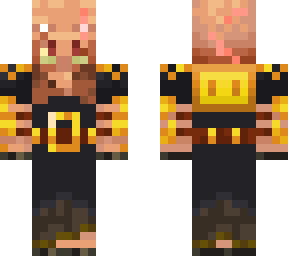 ruined piglin armor | Minecraft Skin