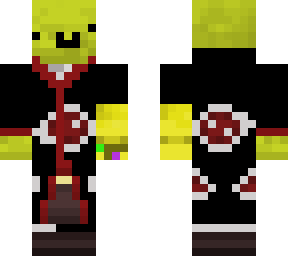 Shrek with akatsuki | Minecraft Skin