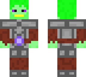 Zombie wIth cool armor | Minecraft Skin