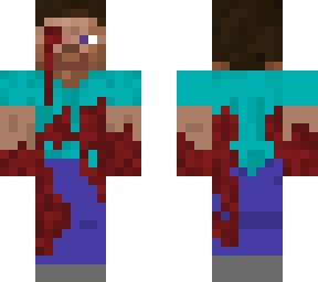 bloody steve | Minecraft Skins