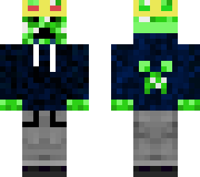 creeper with a crown | Minecraft Skins