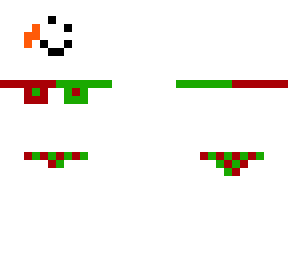 derp christmas snowman | Minecraft Skin