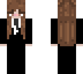girl with suit