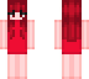 fnf girlfriend | Minecraft Skins