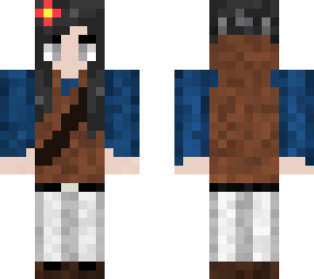 Newspaper gal | Minecraft Skin
