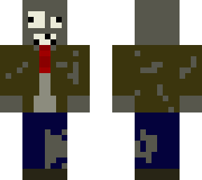 Normal Zombie (PVZ1) | Minecraft Skin