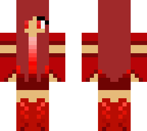 Red girl | Minecraft Skin
