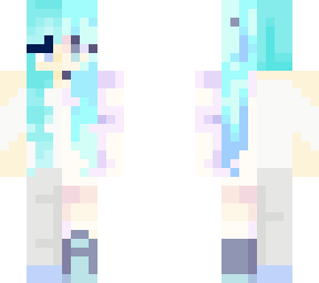 Snowflake + COLLAB WITH SNAKEB COMPLETED! | Minecraft Skin