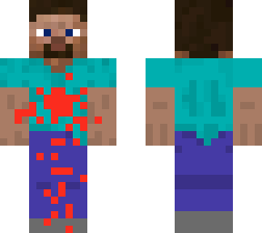 stabbed steve | Minecraft Skin