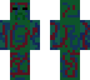 The Infected human | Minecraft Skin