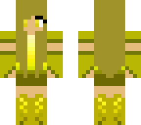 Yellow girl | Minecraft Skin