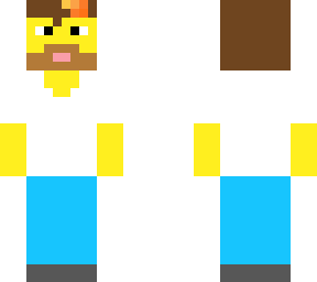 Auron homer | Minecraft Skin
