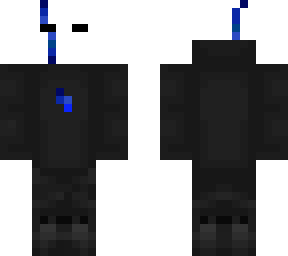 Blue emo mask | Minecraft Skin
