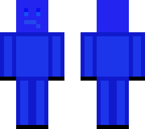 Blue man | Minecraft Skin
