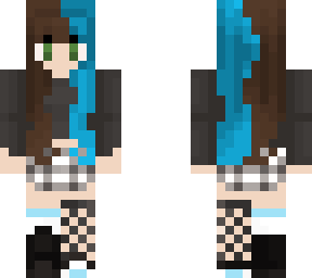 chica azul | Minecraft Skins