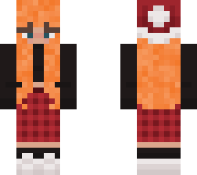 christmas pj redhead girl | Minecraft Skin
