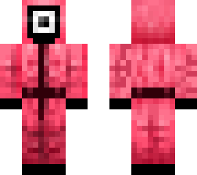 Fixed Squid Game Guard | Minecraft Skin