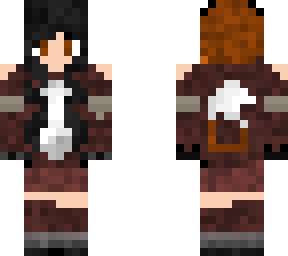 Fox girl | Minecraft Skin