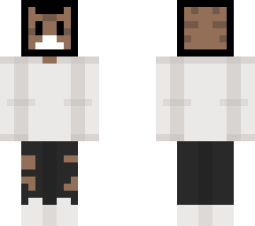 Geometry dash Brown Cat | Minecraft Skin