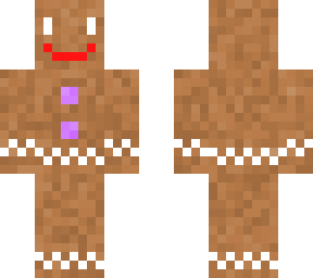 gingerbread man | Minecraft Skin