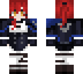 Honkai Impact 3rd | Murata Himeko (Arctic Kriegsmesser) | Minecraft Skin