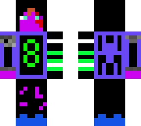 Hooded Fireball | Minecraft Skin