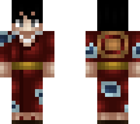 monkey D. Luffy (wano) | Minecraft Skin