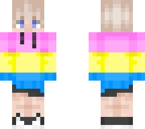 Pan Pride Sweatshirt | Minecraft Skin