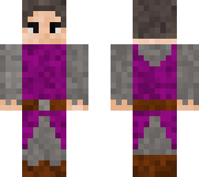 knight purple male chainmail tabard | Minecraft Skins