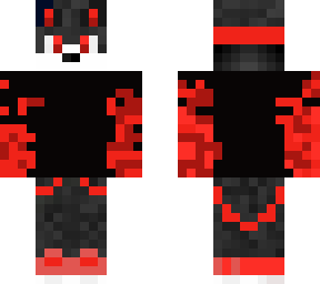 Red alpha wolf | Minecraft Skin