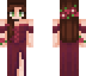 Red Banquet Hannahxxrose | Minecraft Skin
